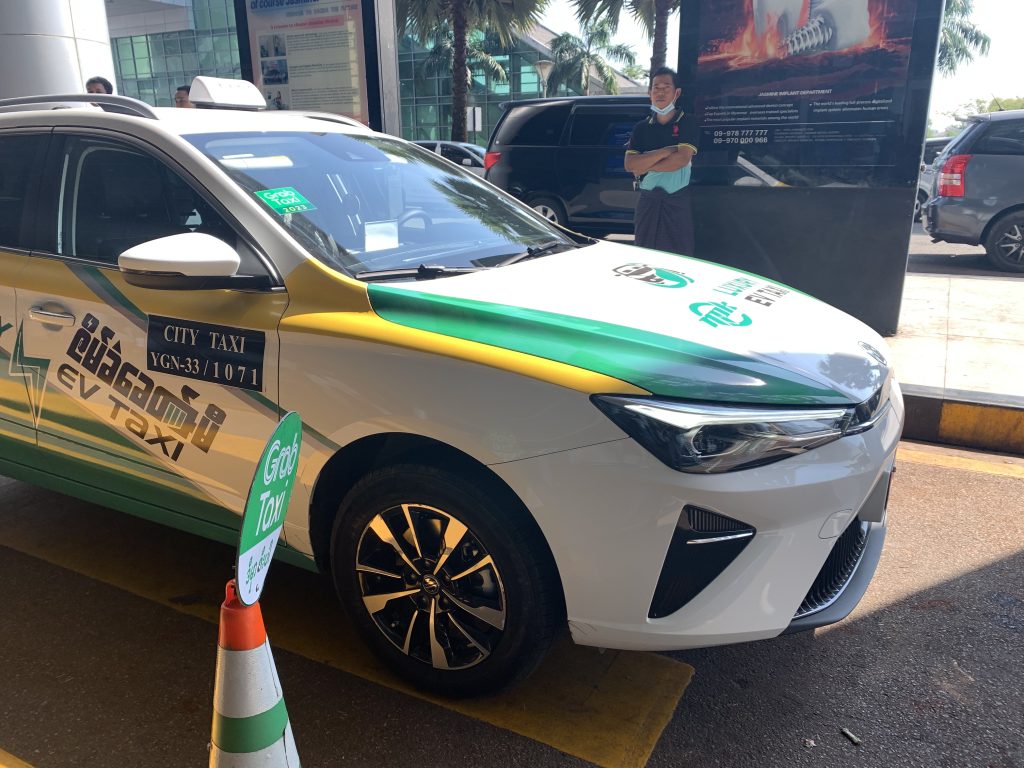EV TAXI – KG MYANMAR WORK&STUDY